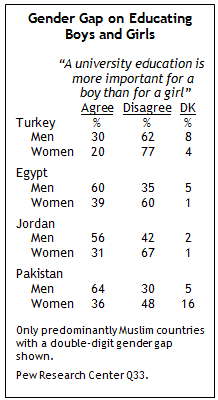 Gender Equality Universally Embraced, But Inequalities Acknowledged ...