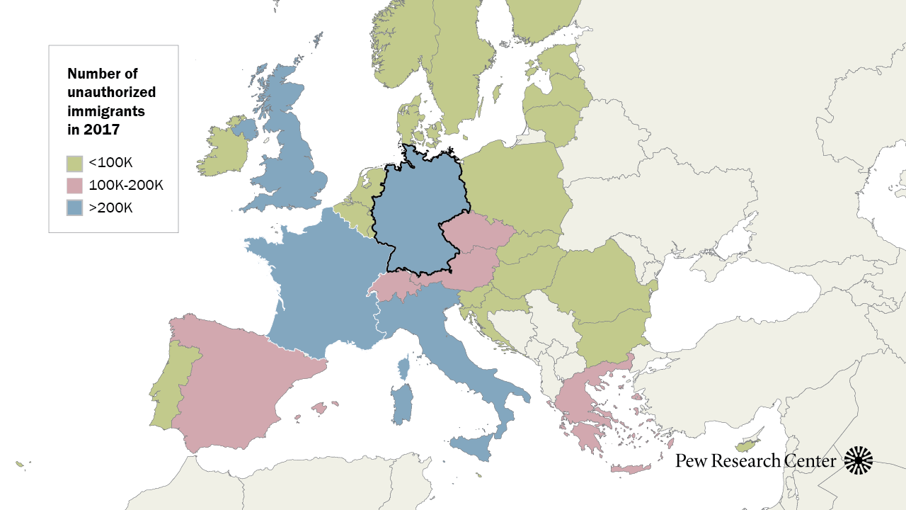 German Immigrants Map