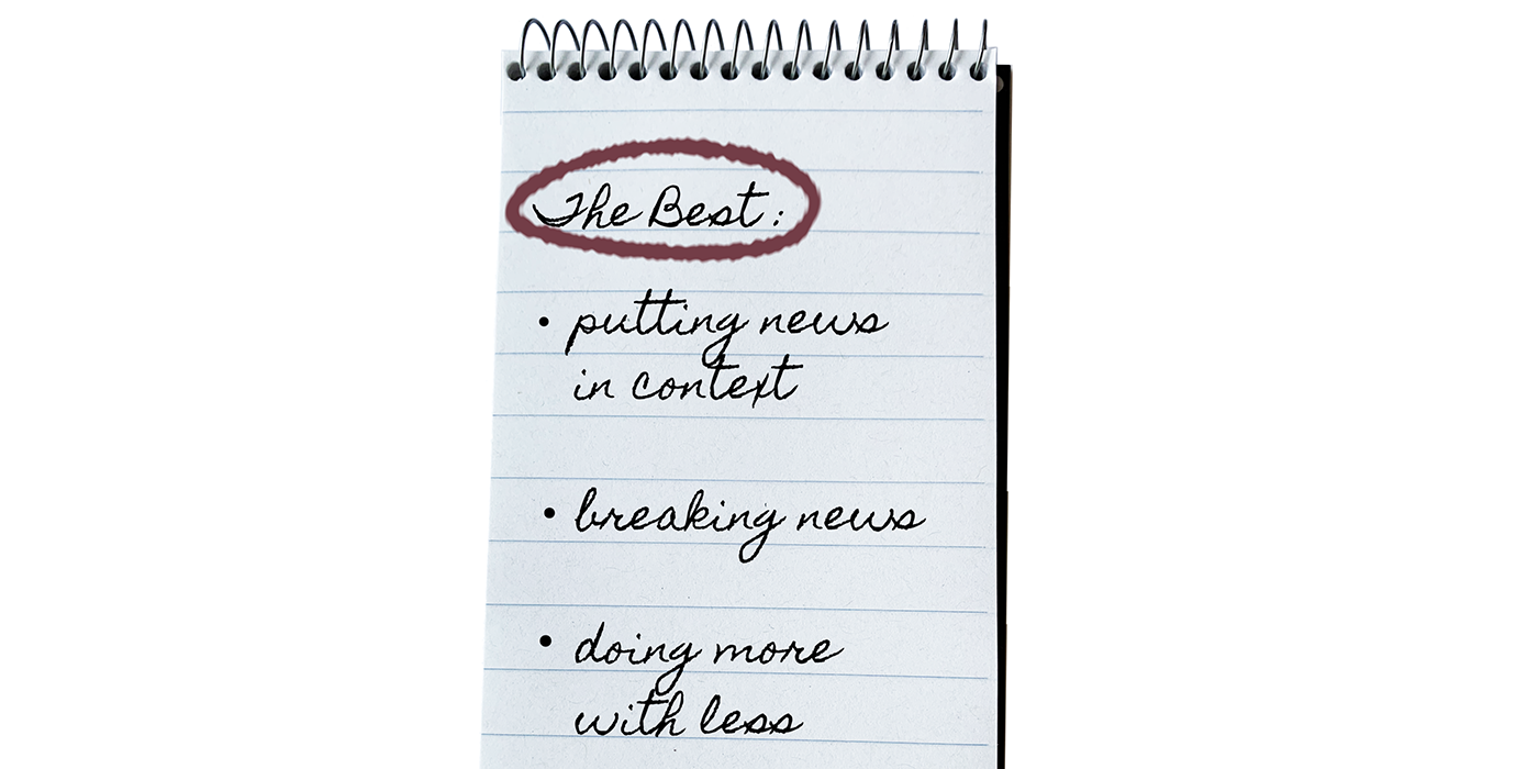 What do journalists think the news industry does best and worst? | Pew ...