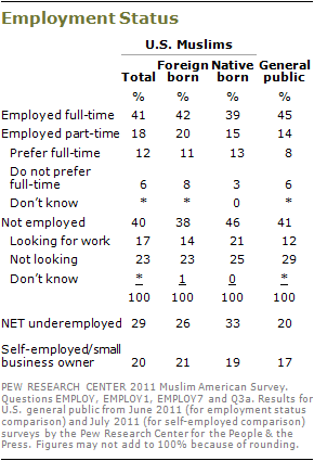 Section 1: A Demographic Portrait of Muslim Americans | Pew Research Center