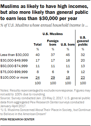 Demographic portrait of Muslim Americans | Pew Research Center