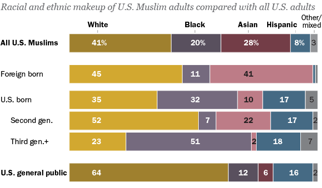 Muslims in America: Immigrants and those born in U.S. see life ...
