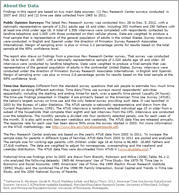 Modern Parenthood | Pew Research Center