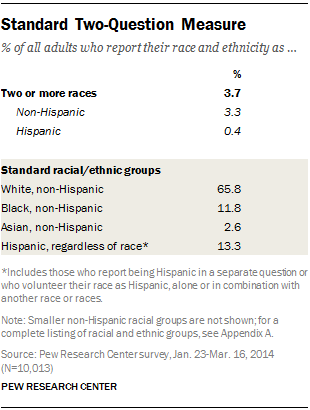 Estimates of Multiracial Adults and Other Racial and Ethnic Groups ...