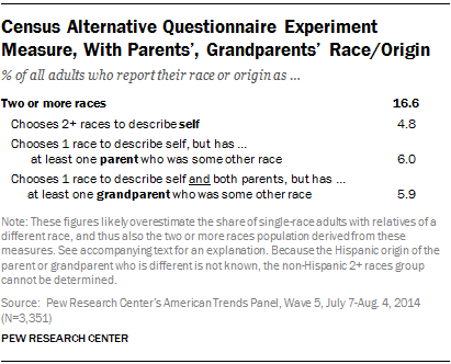 Estimates of Multiracial Adults and Other Racial and Ethnic Groups ...