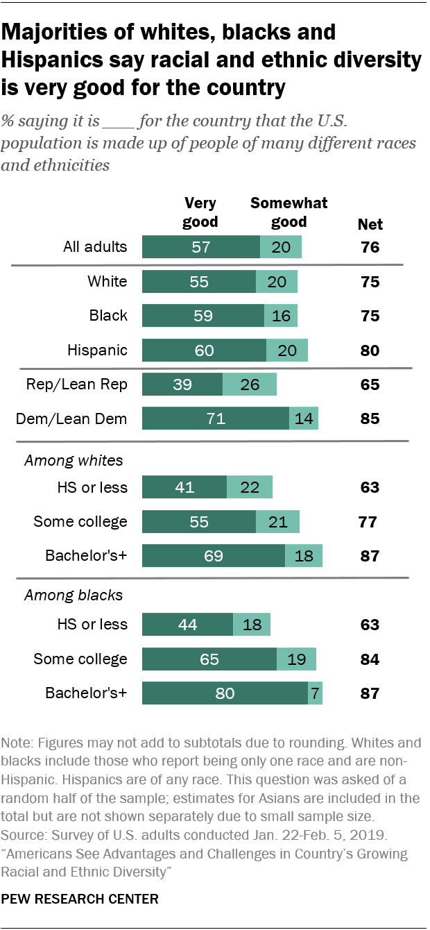 Views on America's Growing Racial, Ethnic Diversity | Pew Research Center