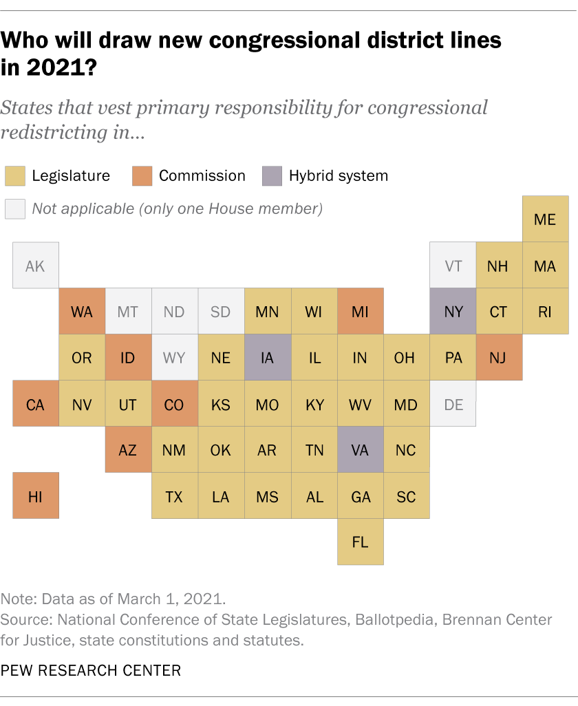 GOP has edge in redistricting as fewer state governments are divided by ...