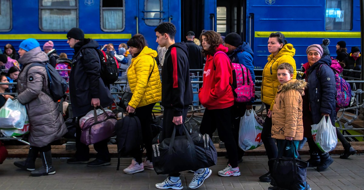 Ukrainian refugee crisis ranks among the worst in recent history | Pew ...