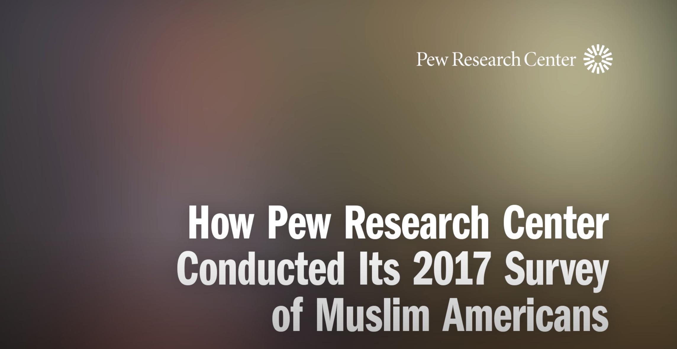 American Muslims' religious beliefs and practices