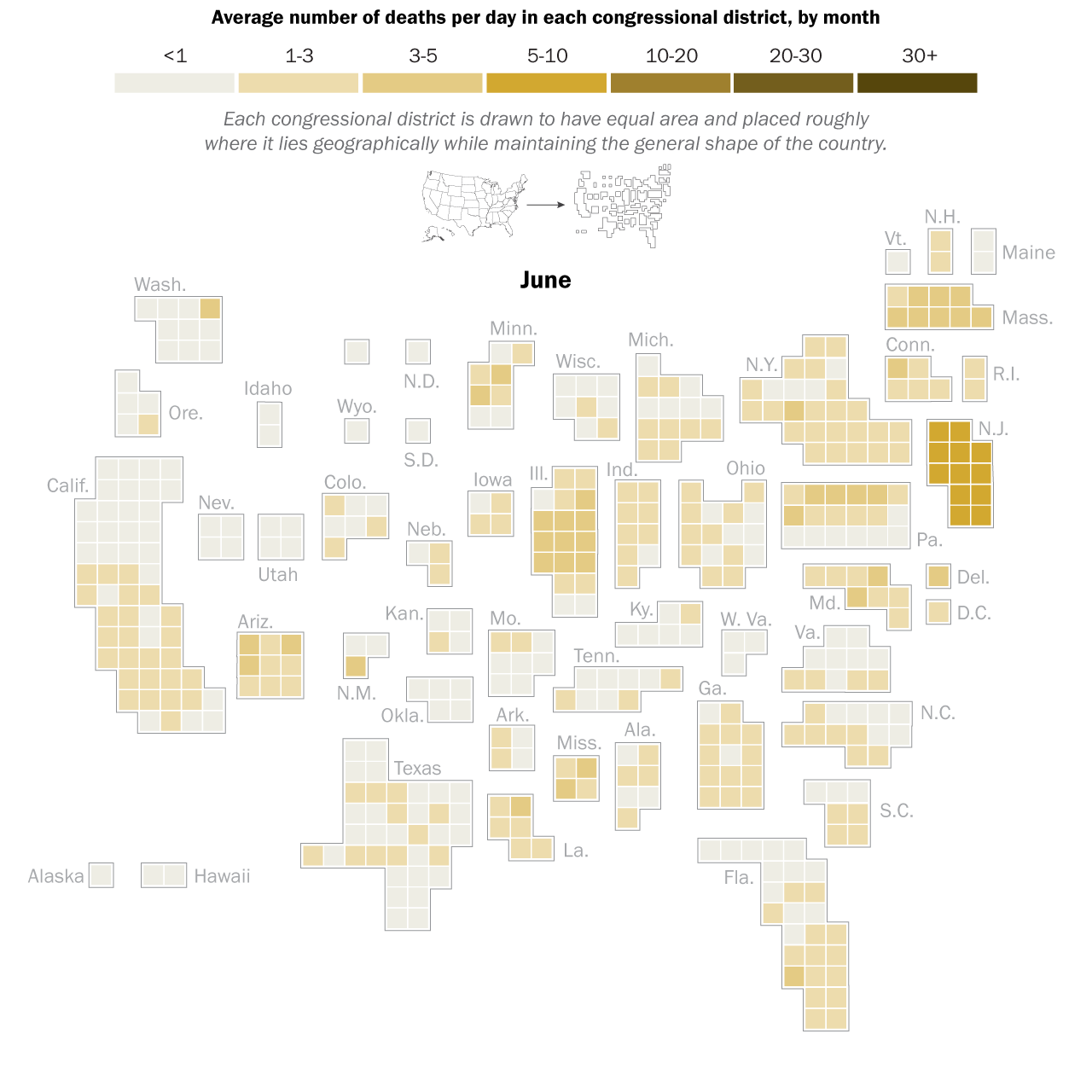 The Changing Geography of COVID-19 in the U.S. | Pew Research Center