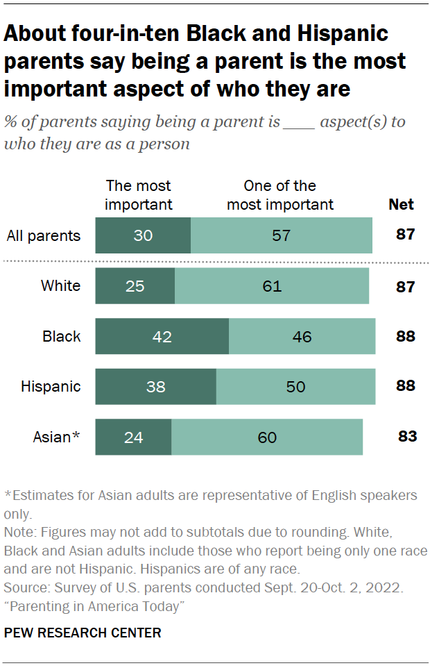 Race, ethnicity and parenting in America: Survey report (2023) | Pew ...