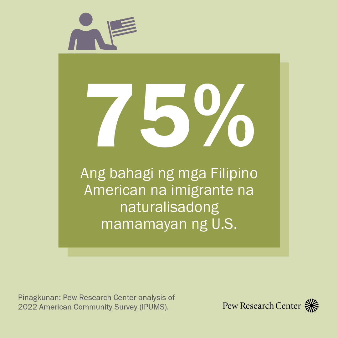 Mga Filipino American (Pilipinong Amerikano): Isang snapshot ng data ng ...