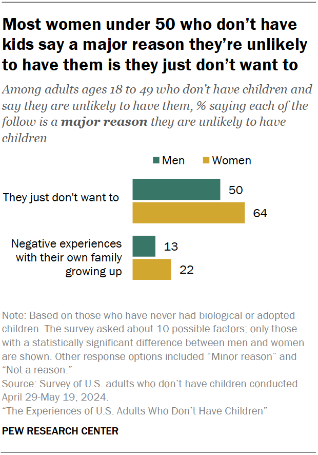 Experiences of Adults Without Kids in the US | Pew Research Center