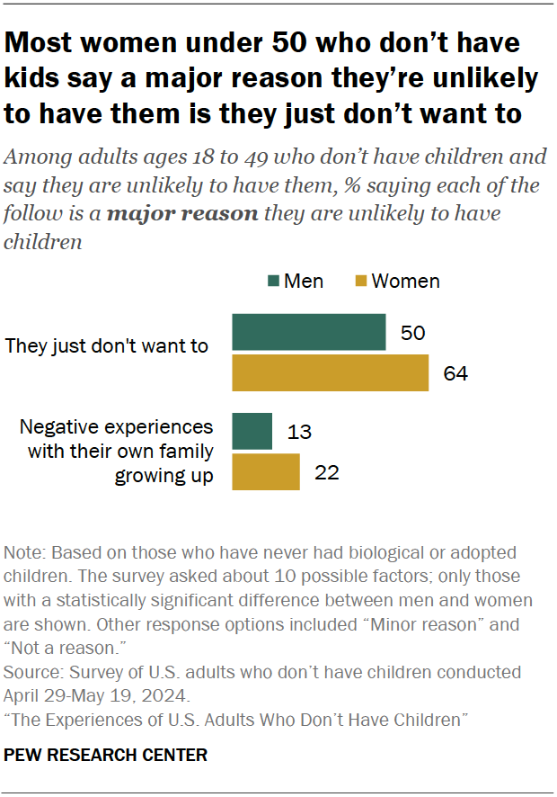 Experiences of Adults Without Kids in the US | Pew Research Center