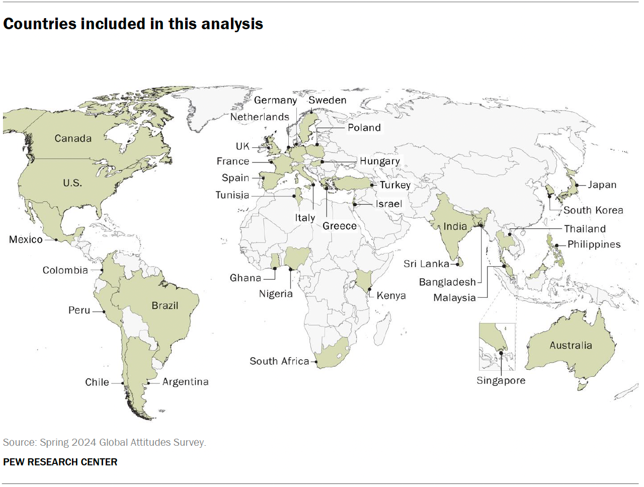 Most people in 35 countries see the UN favorably in 2024, but views ...
