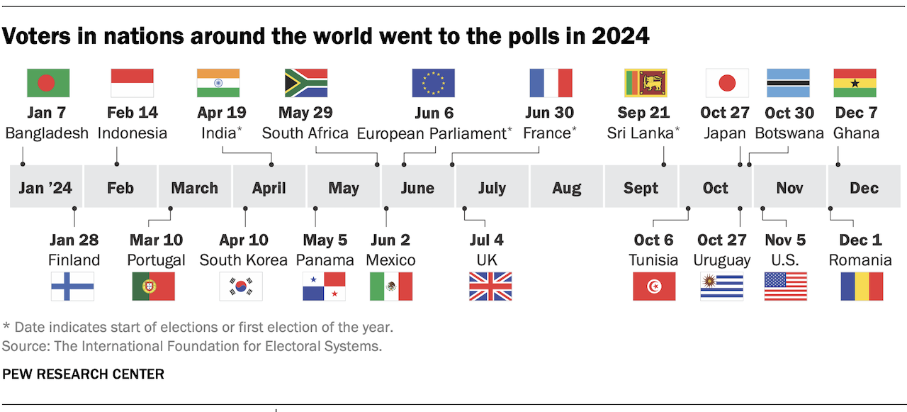 Global Elections in 2024: What We Learned in a Year of Political ...