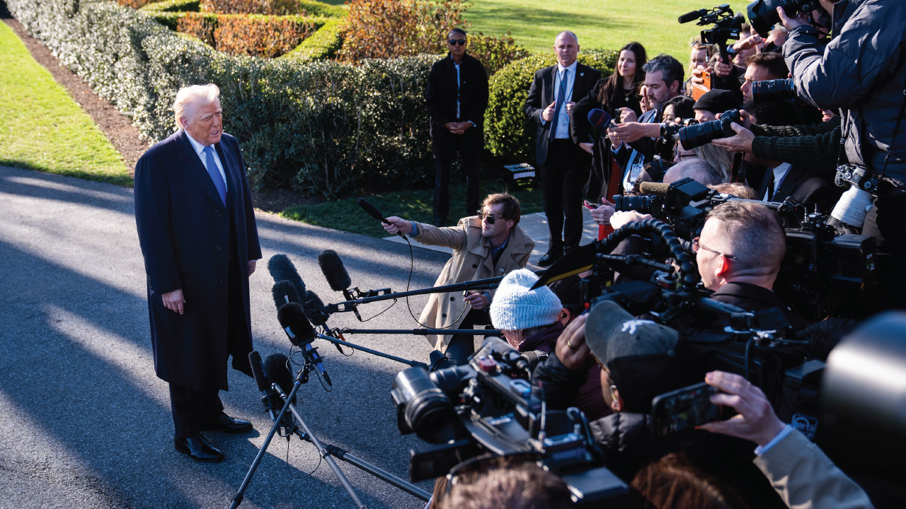 News About the Trump Administration: Most Americans Say They Follow It ...