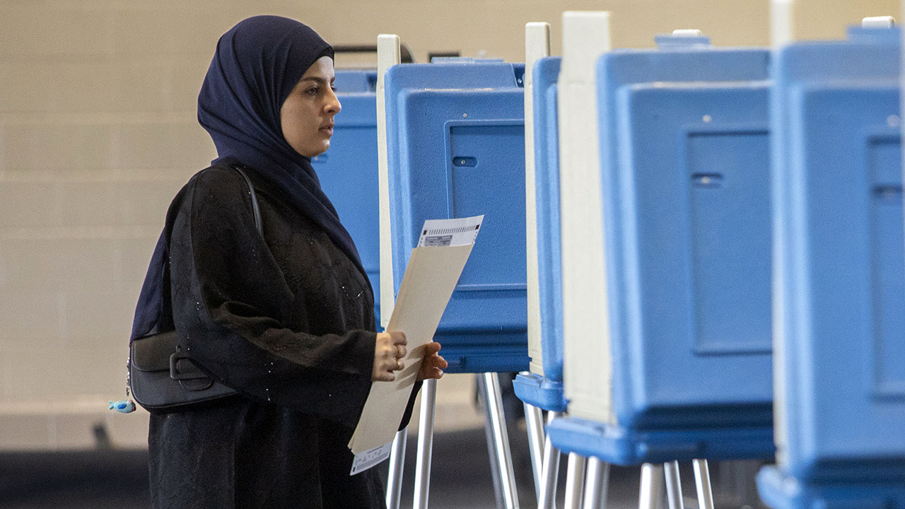 Muslim Americans share political attitudes with both the Democratic and ...